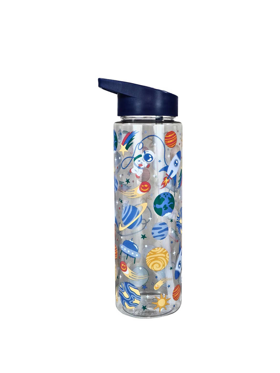 Buy Smily Kiddos Kids Navy Blue Printed Water Bottle 750 Ml - Water ...