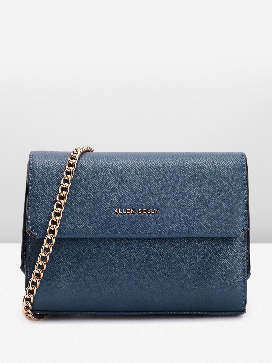 Buy Allen Solly Textured PU Structured Sling Bag - Handbags for Women ...