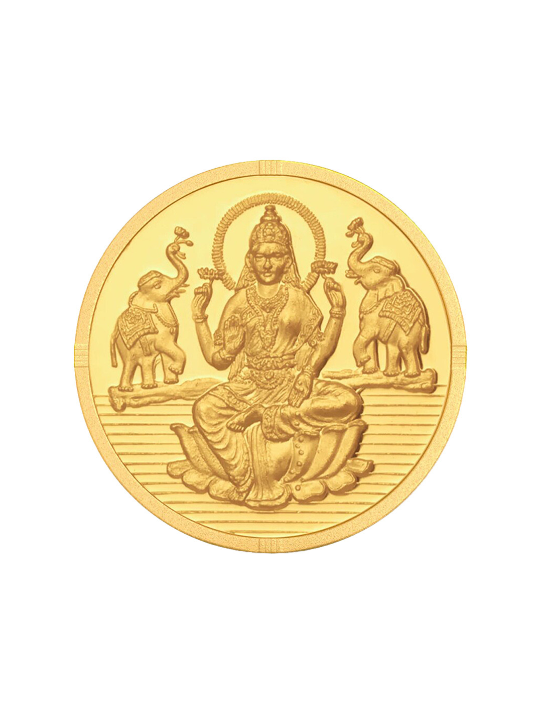 Buy MELORRA Goddess Lakshmi 24KT Gold Coin 3 Gram - Gold Coin for ...