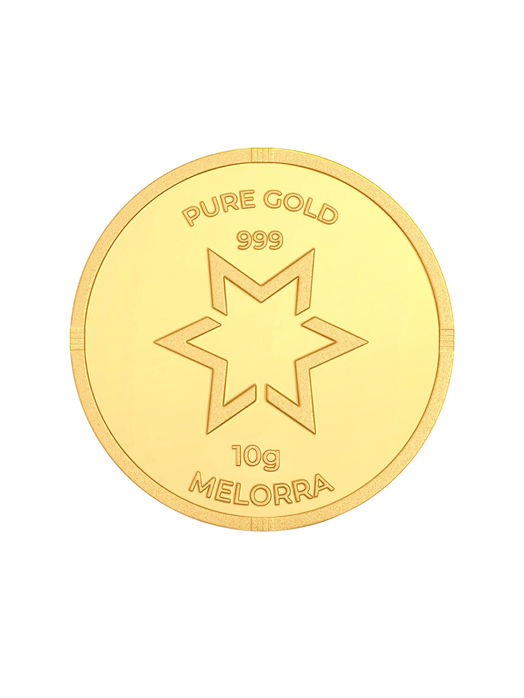 Buy MELORRA 24KT Gold Coin 10 G - Gold Coin for Unisex 22751304 | Myntra