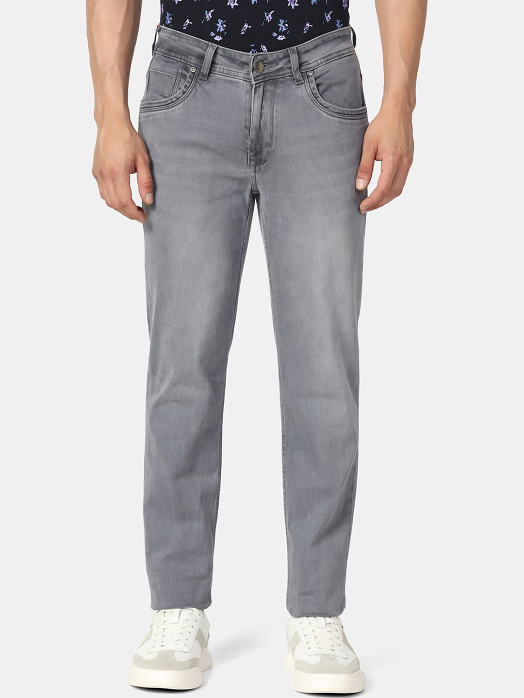 Buy Blackberrys Men Buff Slim Fit Low Rise Heavy Fade Stretchable Jeans ...