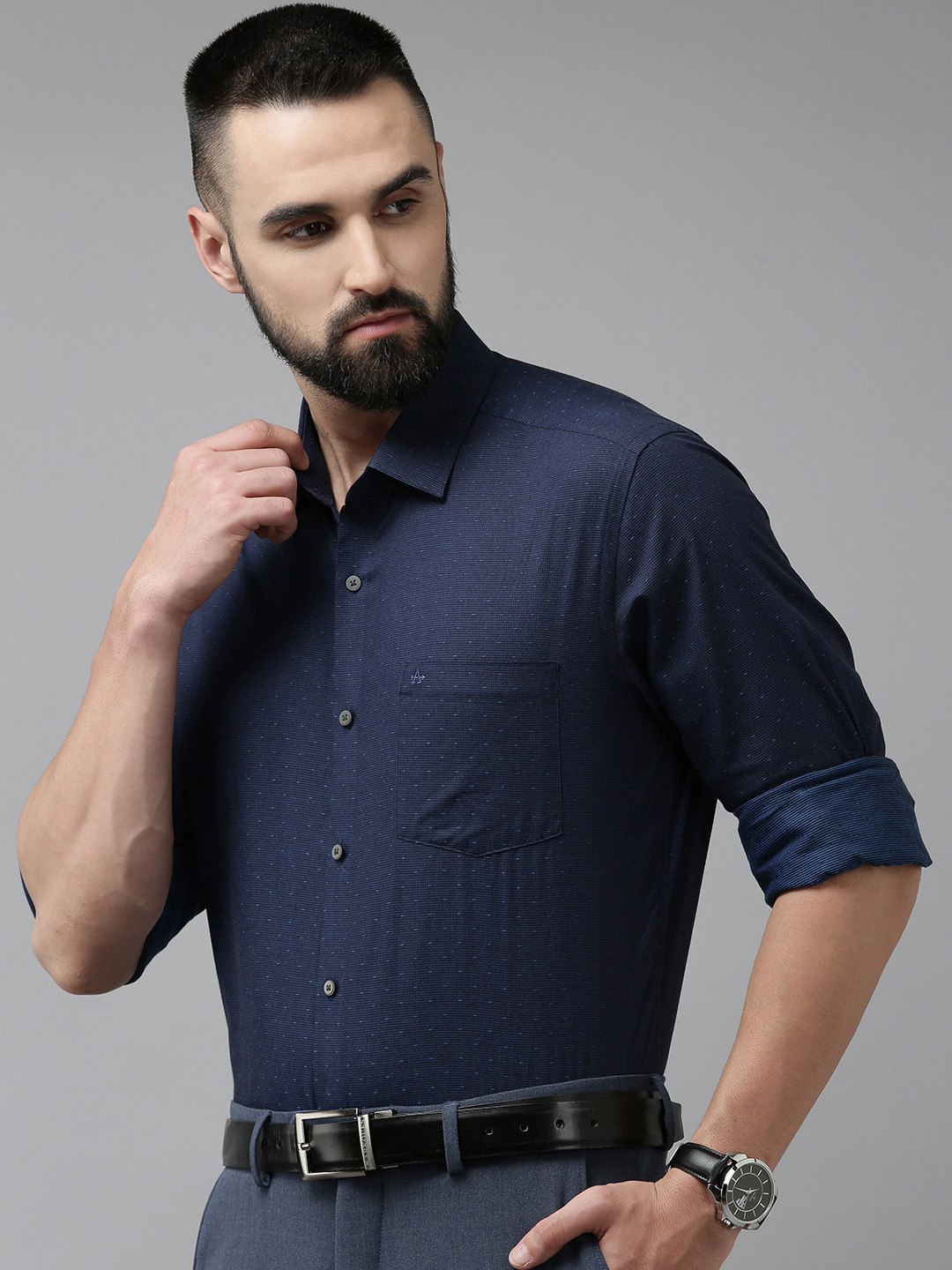 Buy Arrow Original Slim Fit Pure Cotton Formal Shirt - Shirts for Men ...