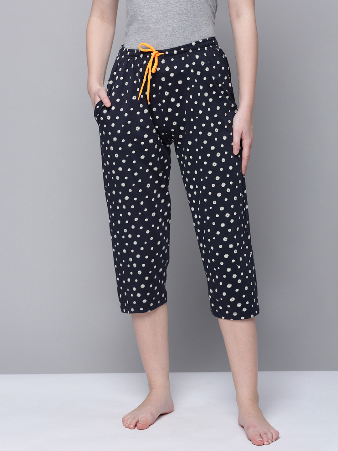 Buy Kryptic Women Printed Pure Cotton Capris - Capris for Women ...