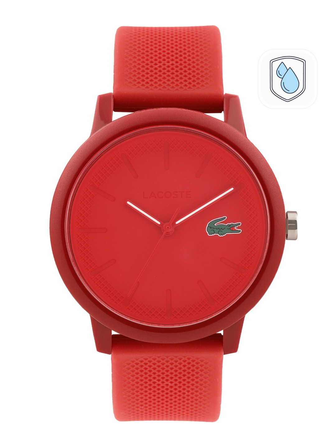 Buy Lacoste Men L.12.12 Analogue Watch 2011173 Red - Watches for Men ...