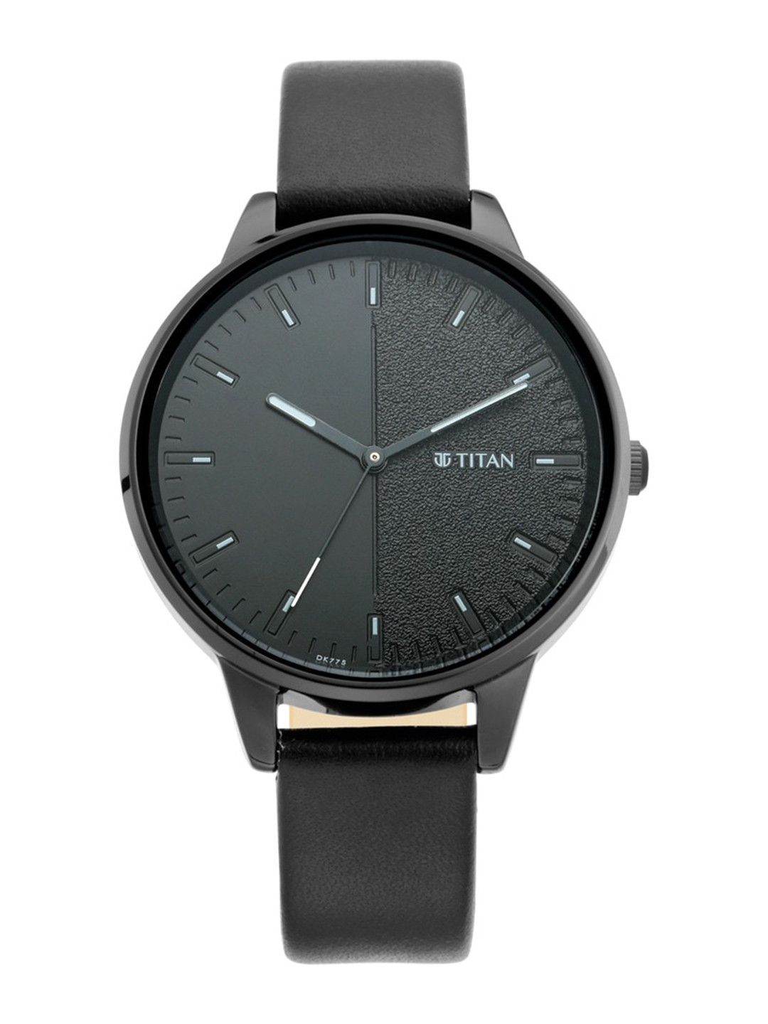 Buy Titan Women Brass Dial & Leather Straps Analogue Watch NP2648NL01 ...