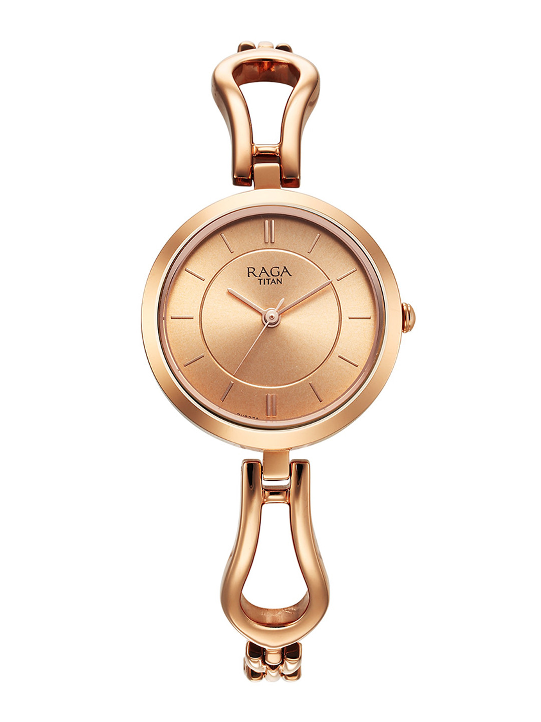 Buy Titan Women Brass Dial & Bracelet Style Straps Analogue Watch ...