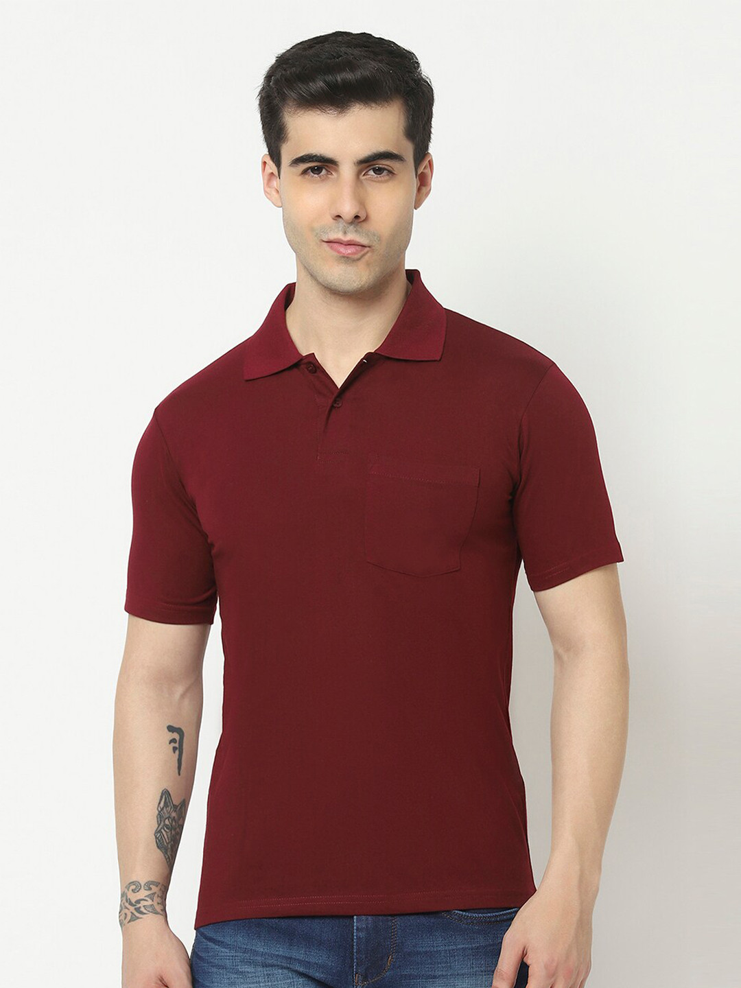 Buy T.T. Polo Collar T Shirt - Tshirts for Men 22790118 | Myntra