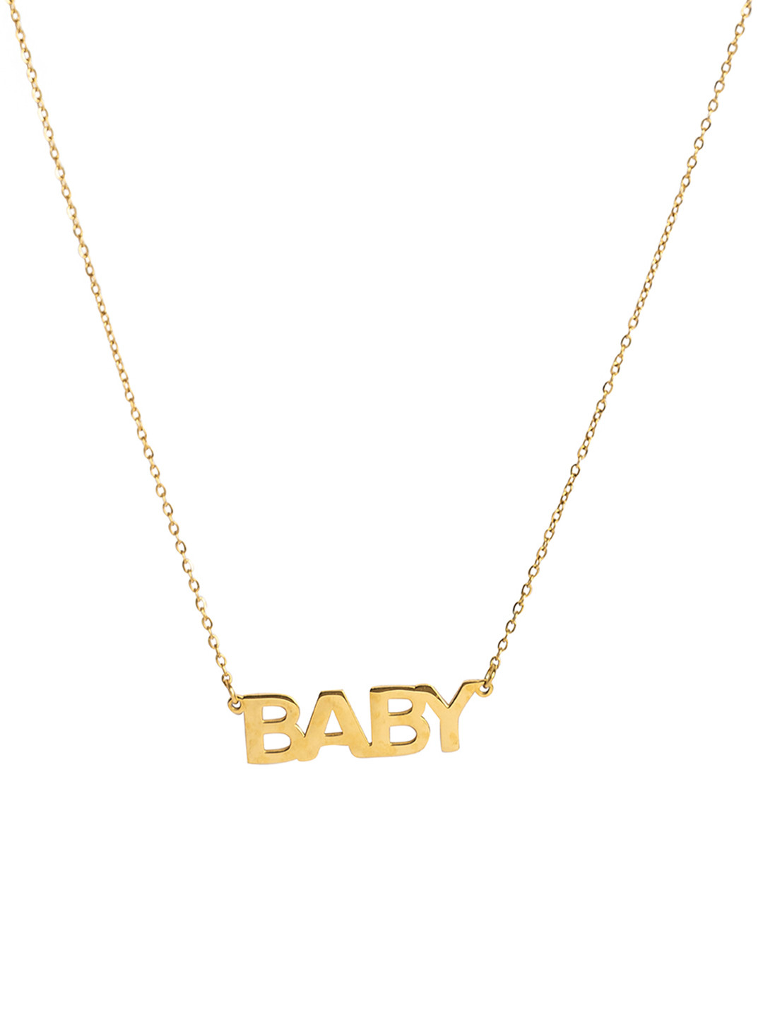 Buy PALMONAS 18k Gold Plated Baby Boo Necklace - Necklace And Chains ...
