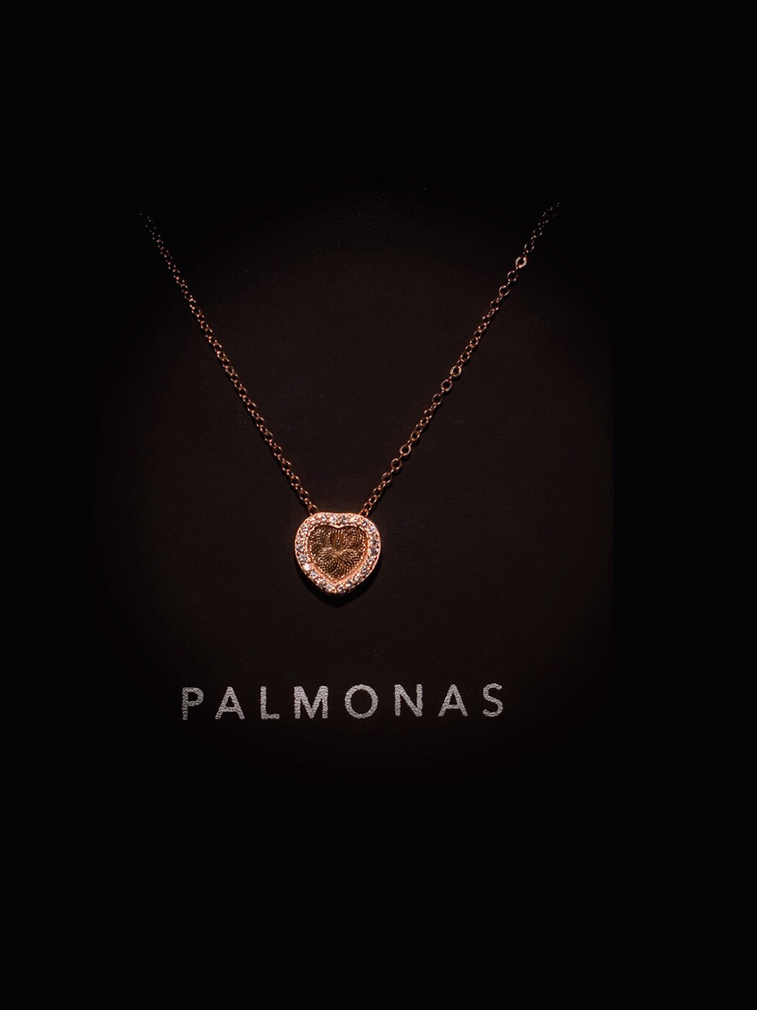 Buy PALMONAS Sterling Silver 18 KT Gold Plated Necklace - Necklace And ...