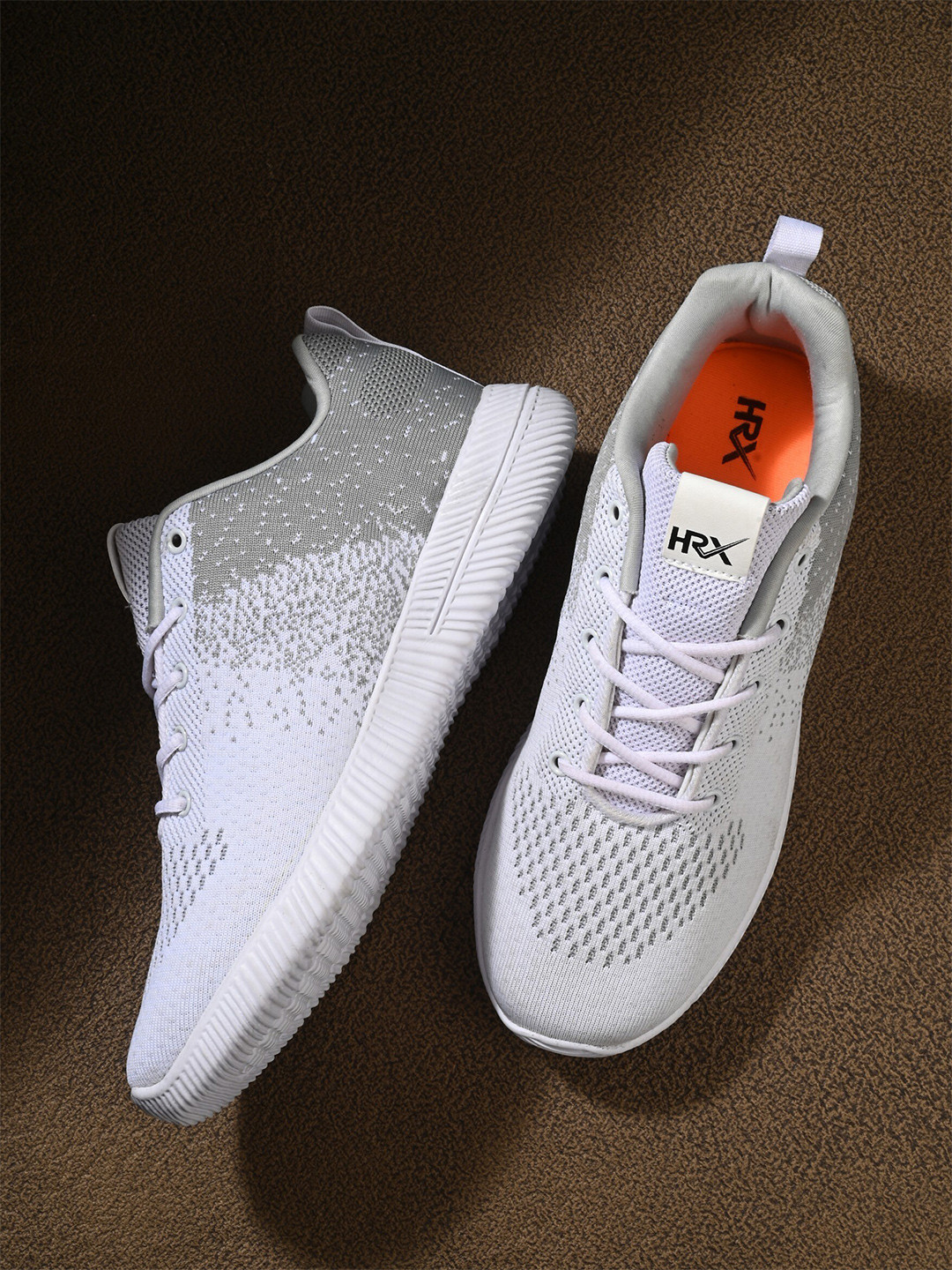 Buy HRX By Hrithik Roshan Men Mesh Memory Foam Running Lace Up Non ...