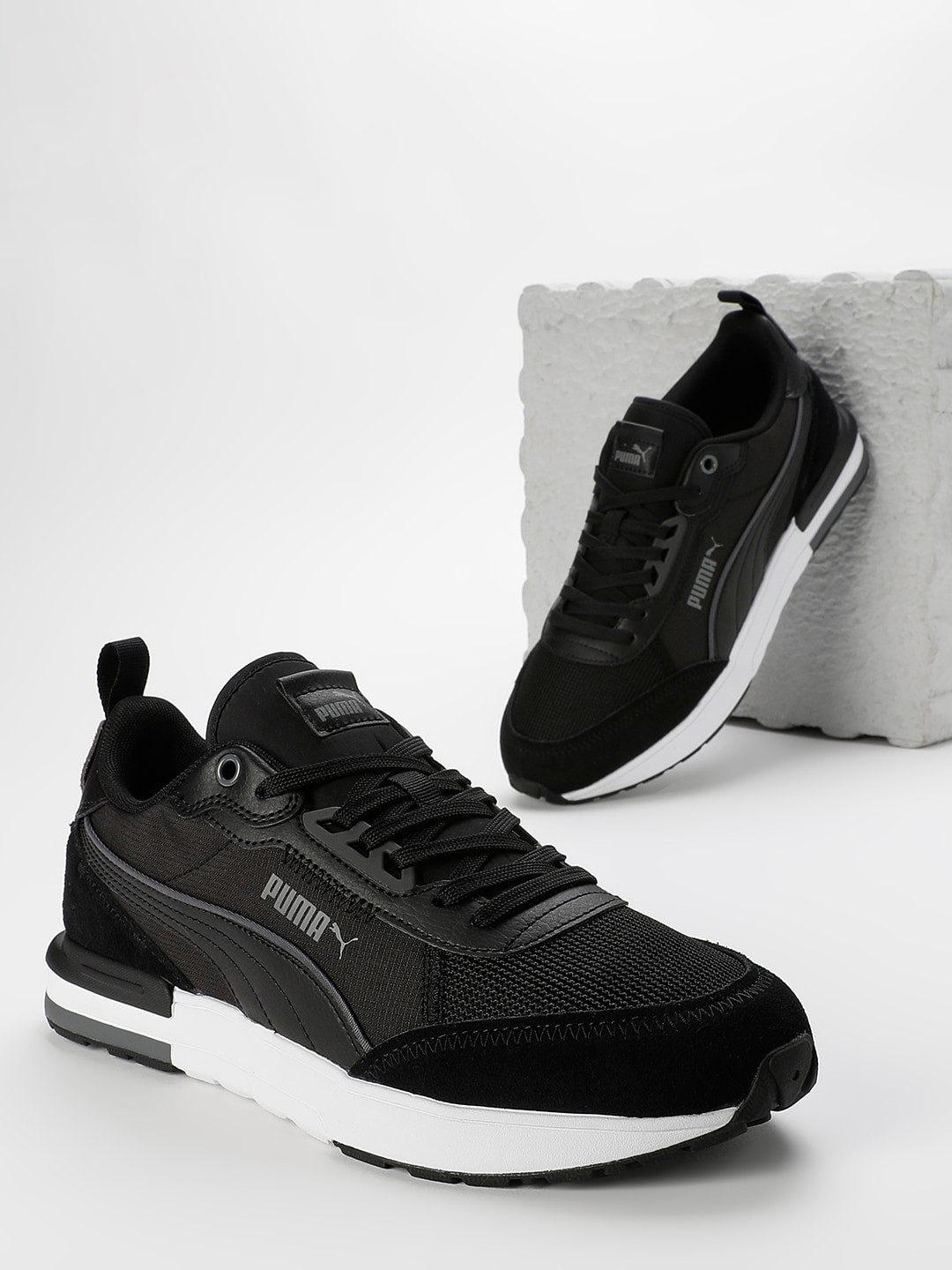 Buy Puma R22 Textile Sneakers - Casual Shoes for Unisex 22805388 | Myntra