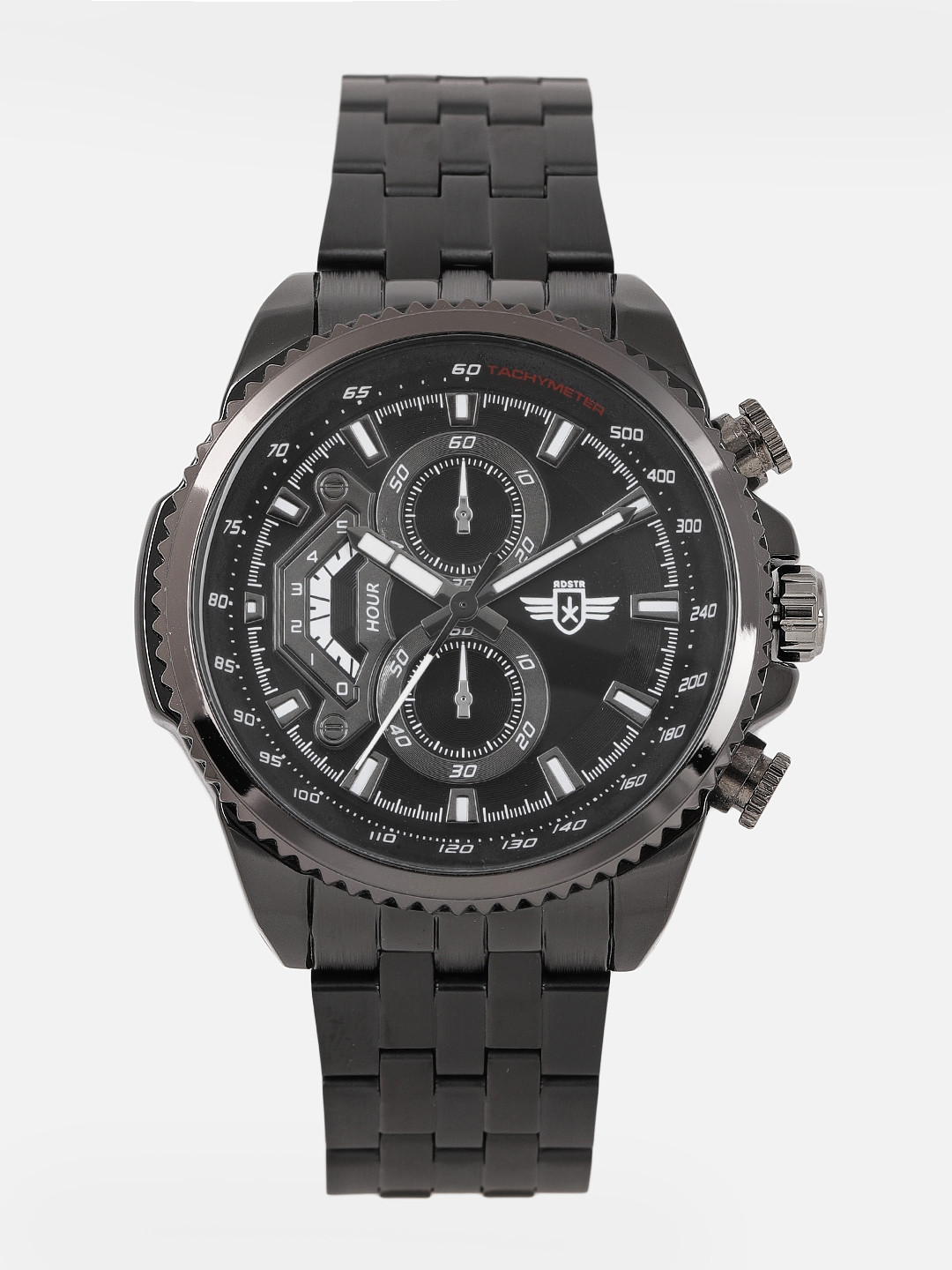 Buy Roadster Men Black Analogue Watch 80370 - Watches for Men 2280555 ...