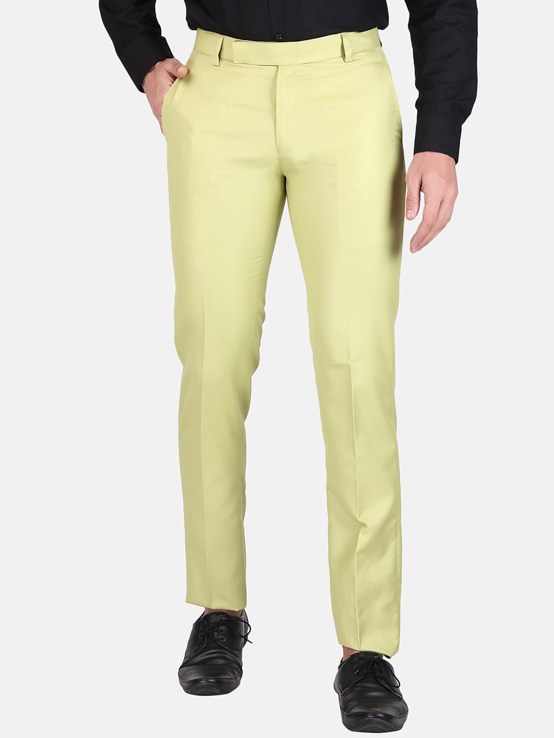 Buy TrulyFeb Men Cotton Slim Fit Trousers - Trousers for Men 22810906 ...