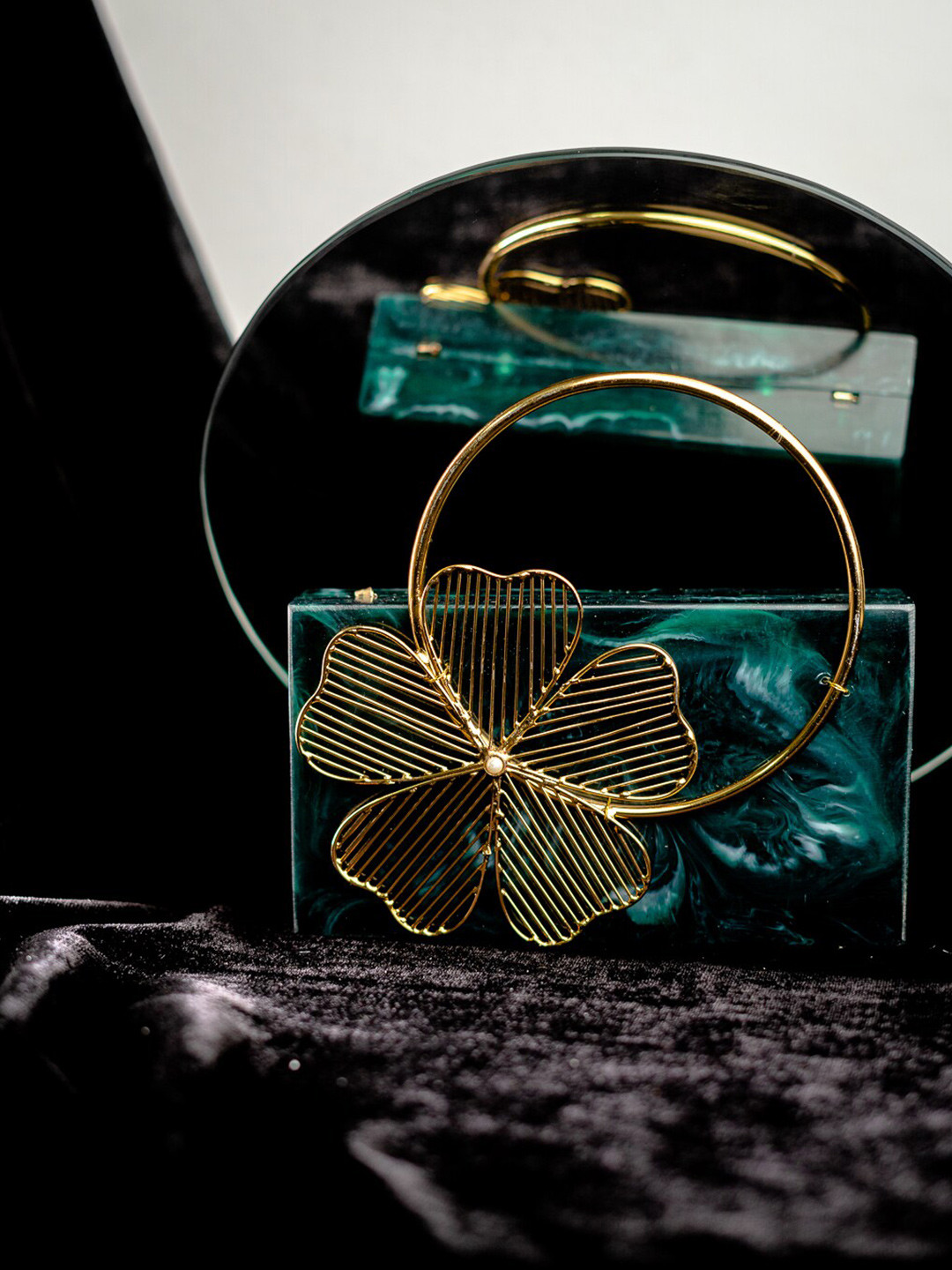 Buy NR By Nidhi Rathi Women Embellished Box Clutch - Clutches for Women ...