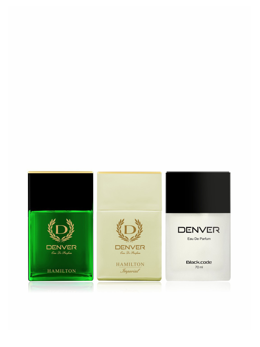 Buy Denver Men Set Of 3 Eau De Parfum Hamilton + Imperial + Blackcode ...