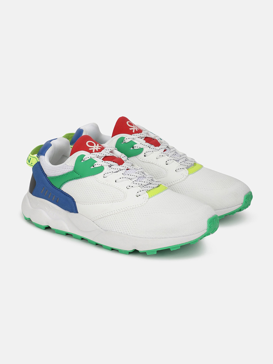 Buy United Colors Of Benetton Men Colourblocked Lightweight Sneakers ...