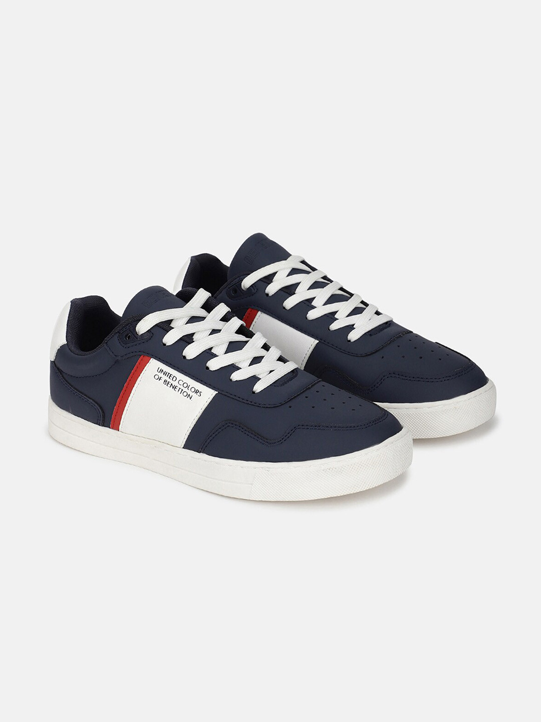 Buy United Colors Of Benetton Men Colourblocked Lightweight Sneakers ...