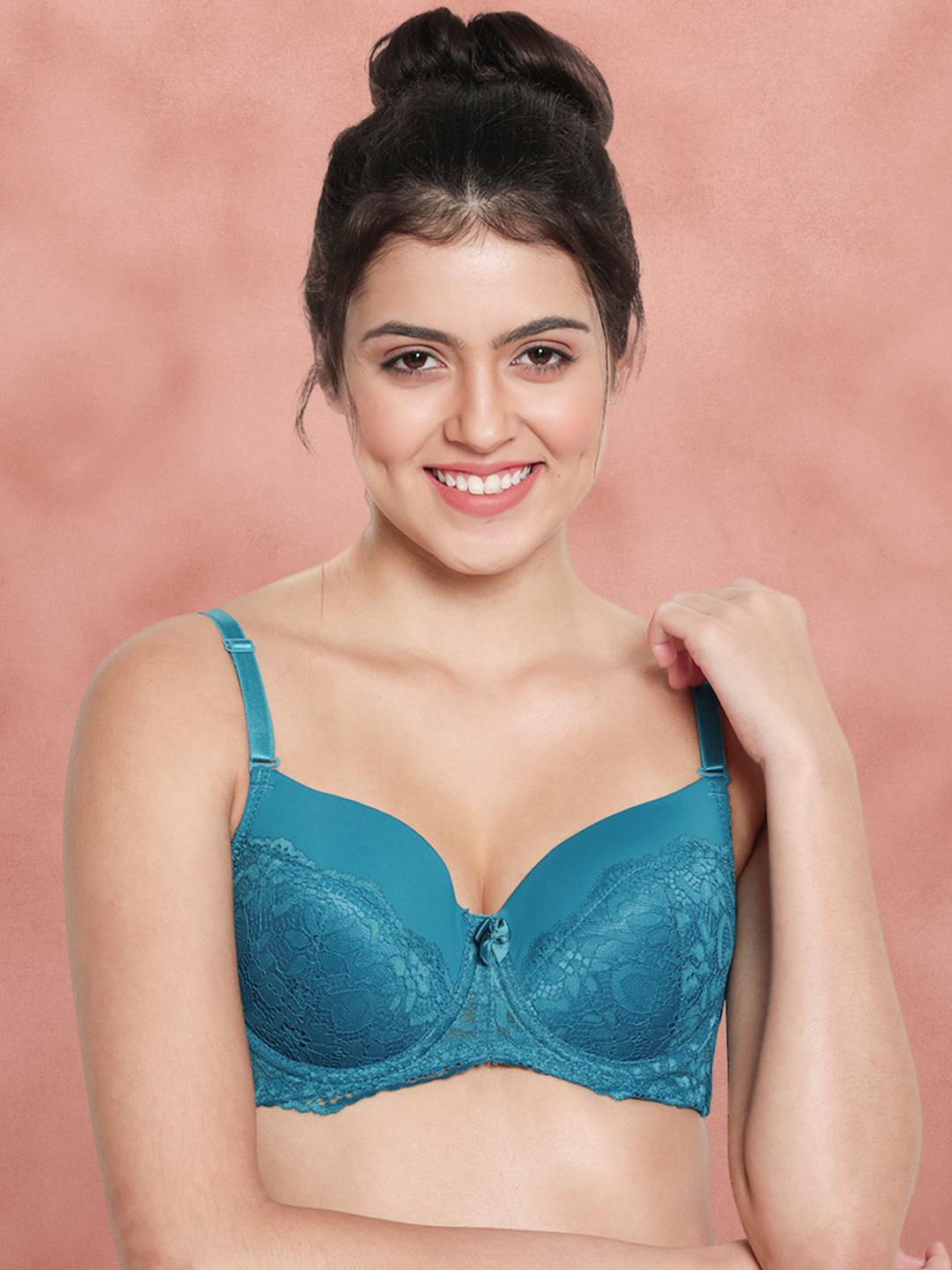 Buy Susie Medium Coverage Underwired Lightly Padded All Day Comfort Everyday Bra - Bra for Women ...
