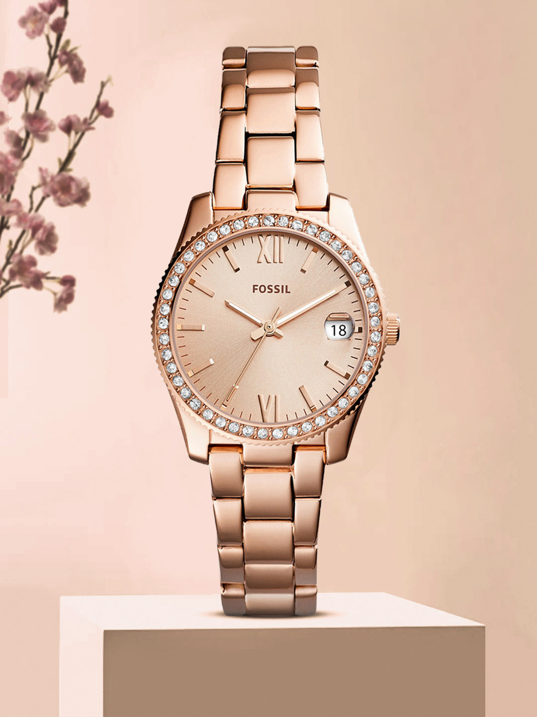 Buy Fossil Women Gold Toned Analogue Watch ES4318 - Watches for Women ...