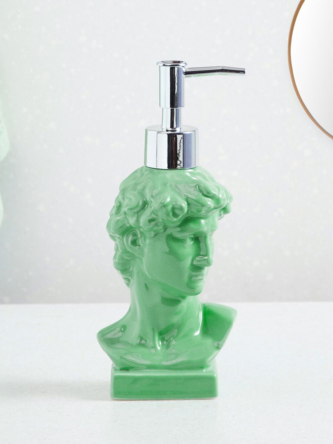 Buy Home Centre Nova Green Roman Empire Ceramic Soap Dispenser ...