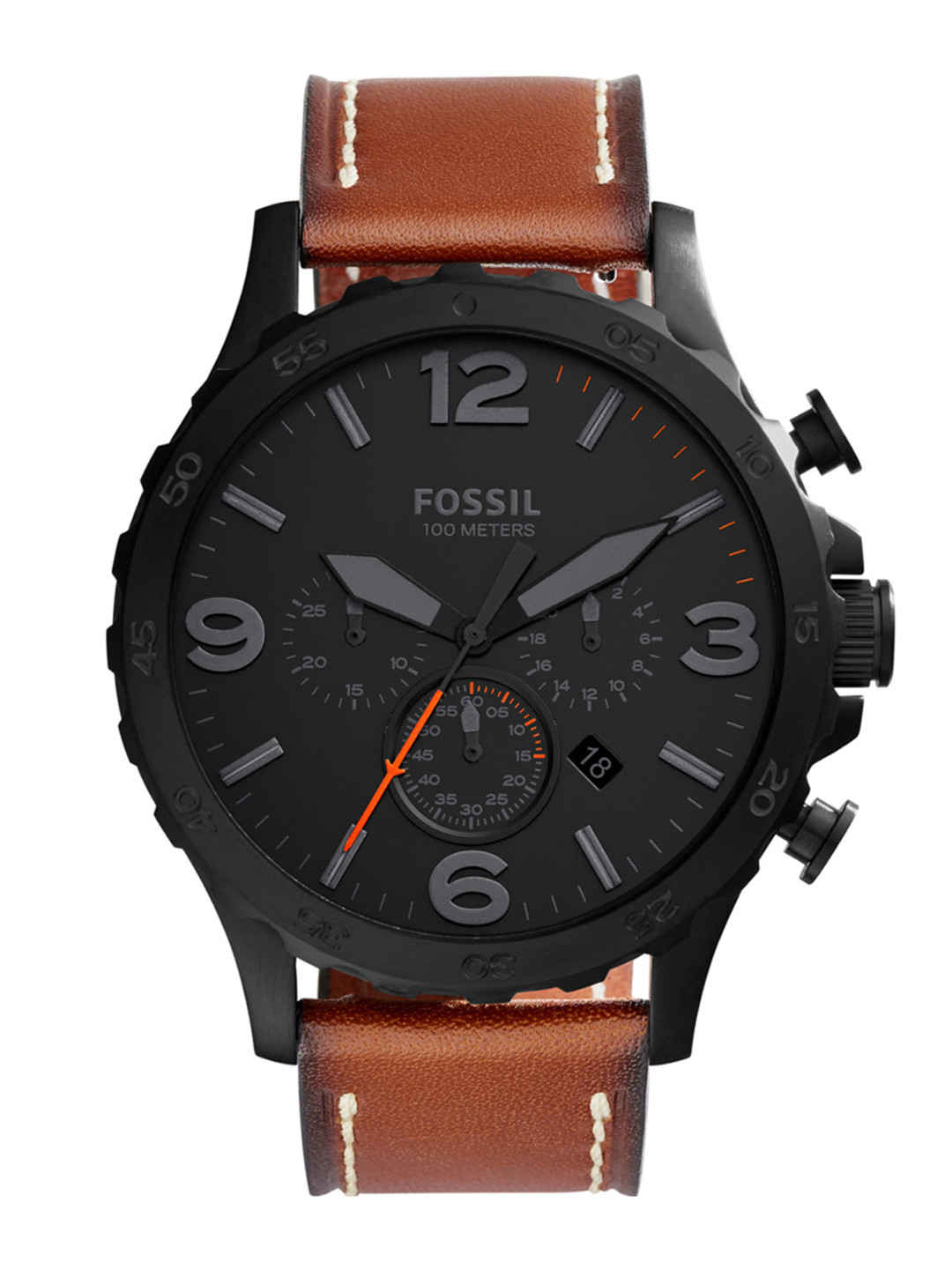 Buy Fossil Men Black Analogue Watch JR1524 - Watches for Men 2283842 ...