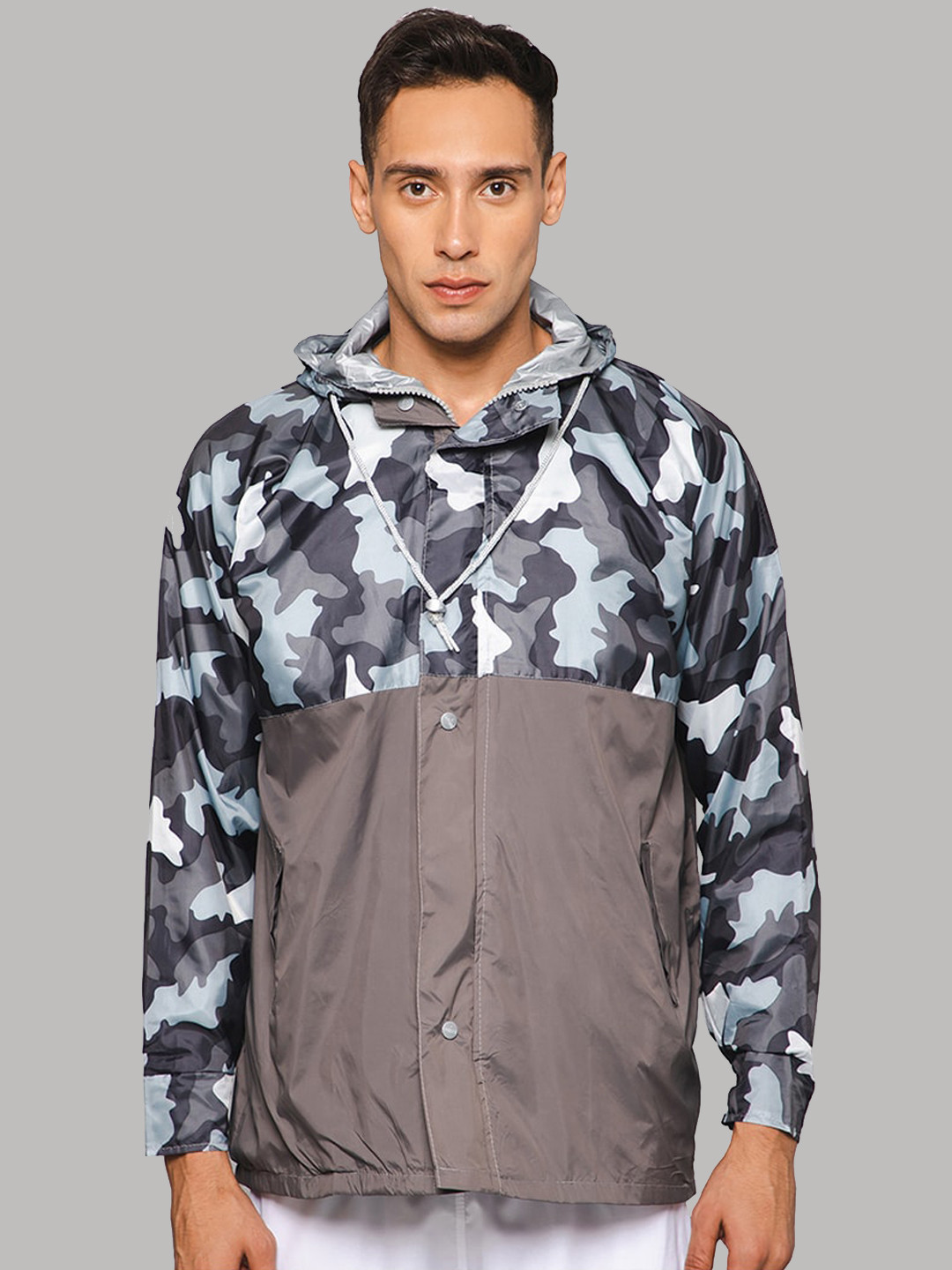 Buy THE CLOWNFISH Napoleon Men Printed Waterproof Double Coating ...