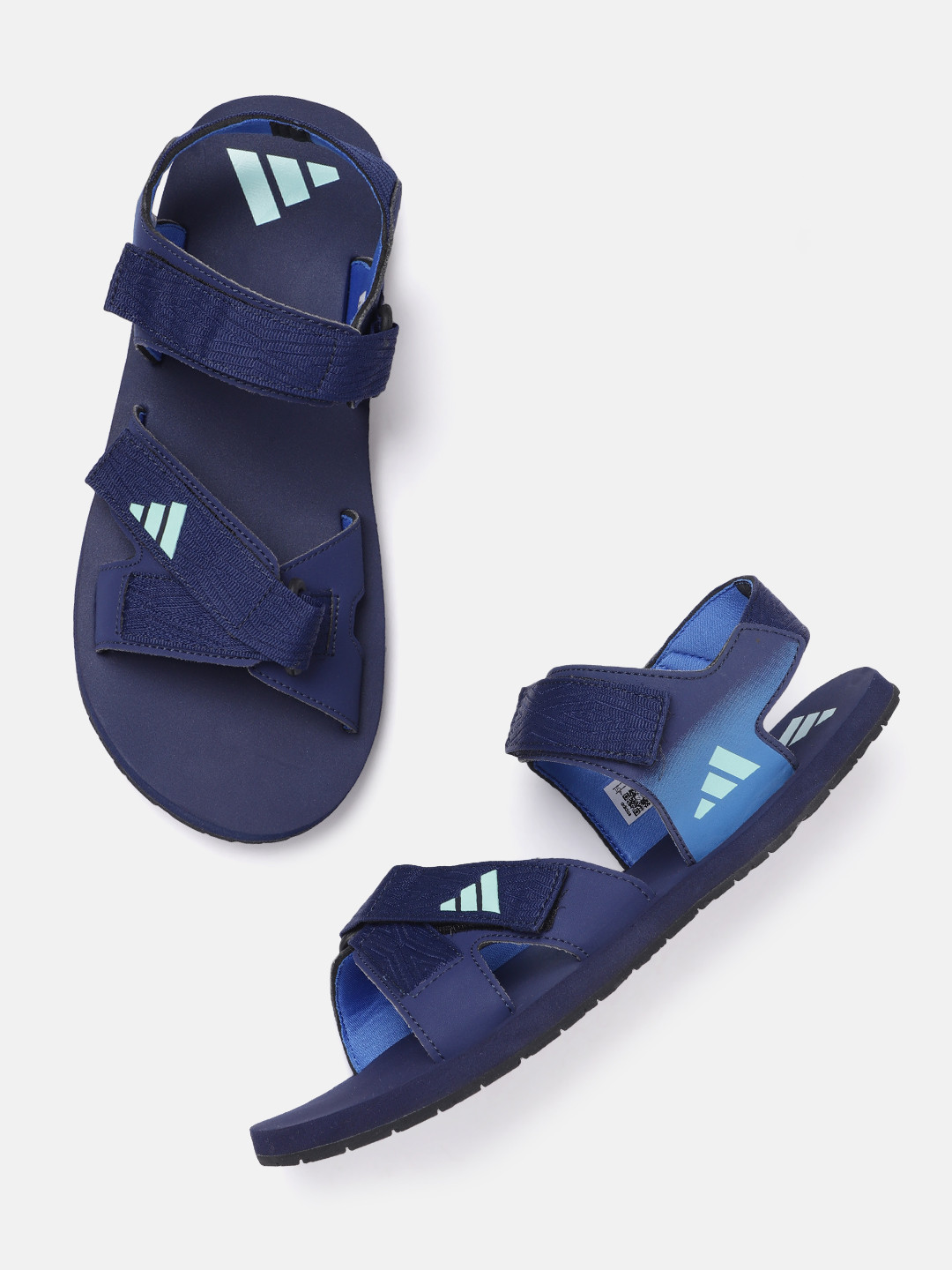 Buy ADIDAS Men Brand Logo Printed Detail LOW LI Sports Sandals ...