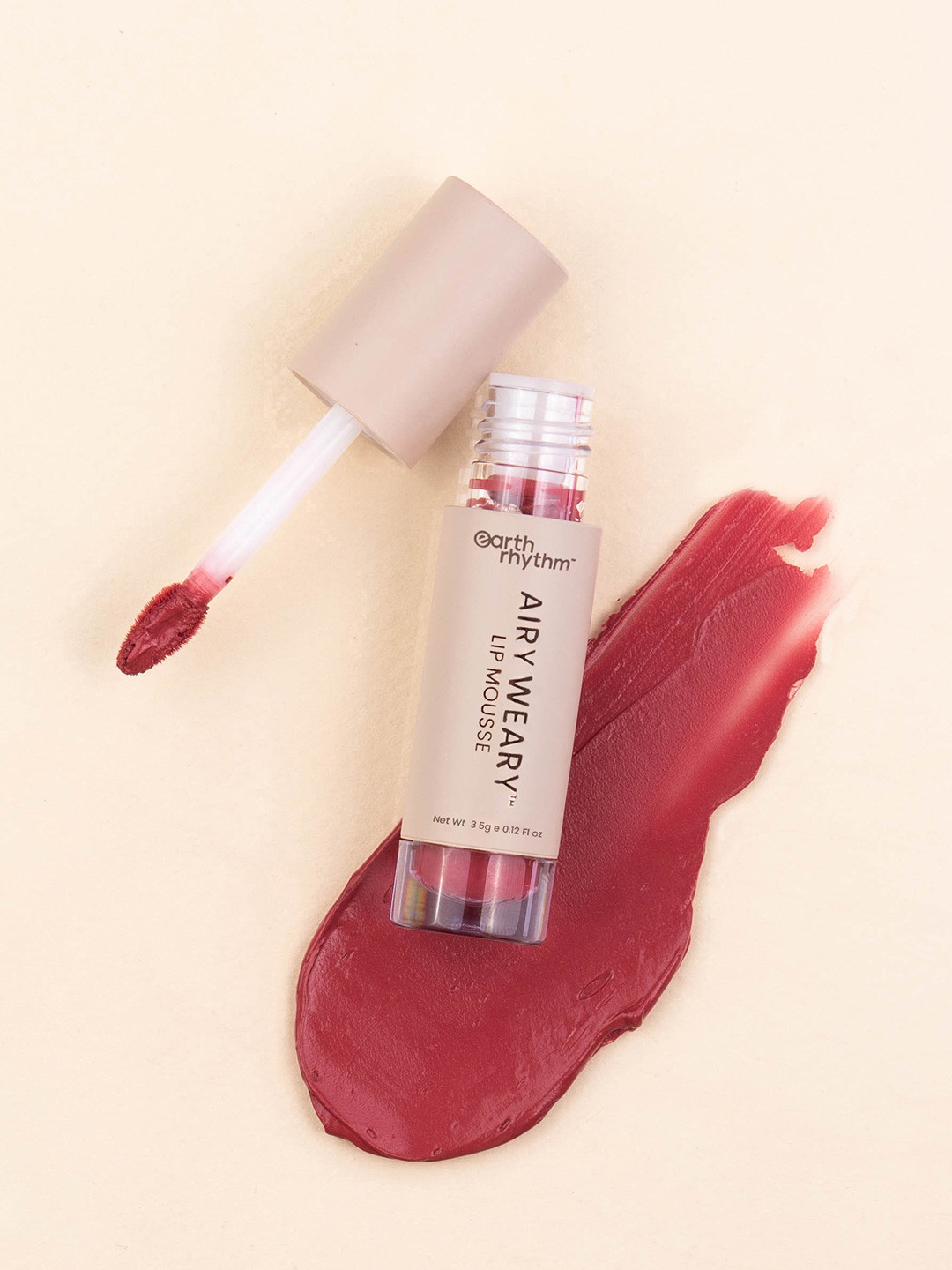 Buy Earth Rhythm Long Wear Airy Weary Matte Lip Mousse Lipstick 3.5ml Blosen - Lipstick for ...