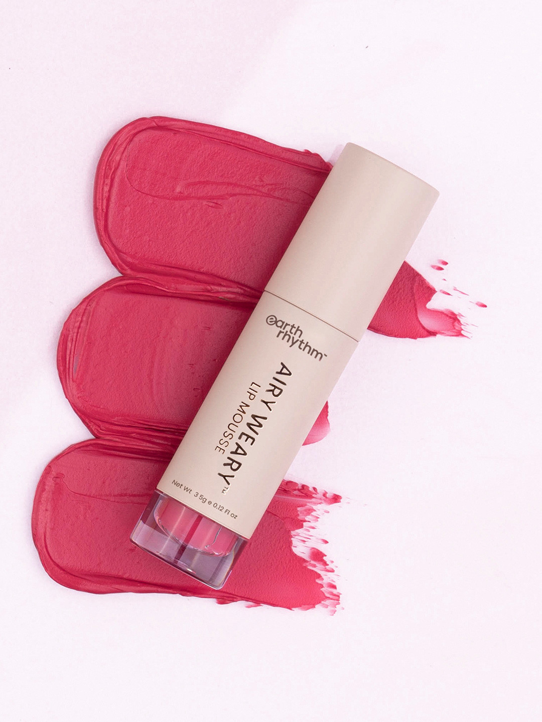 Buy Earth Rhythm Long Wear Airy Weary Matte Lip Mousse Lipstick 3.5ml ...