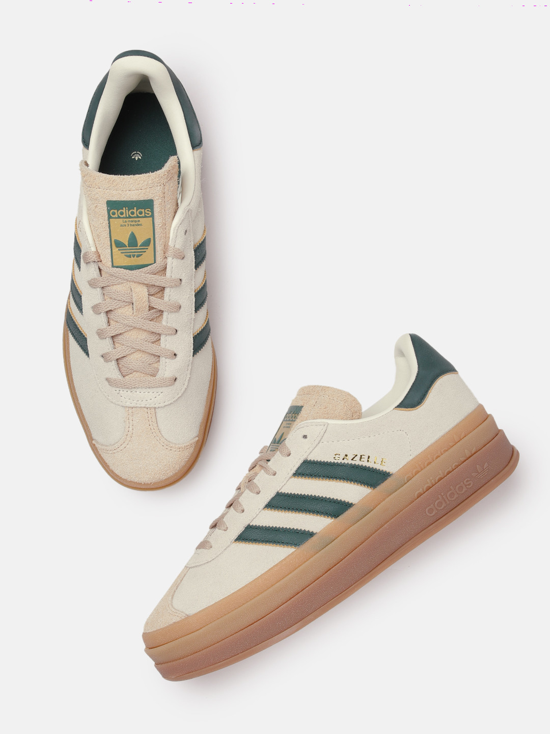 Buy ADIDAS Originals Women Striped Suede Gazelle Shoes - Casual Shoes ...