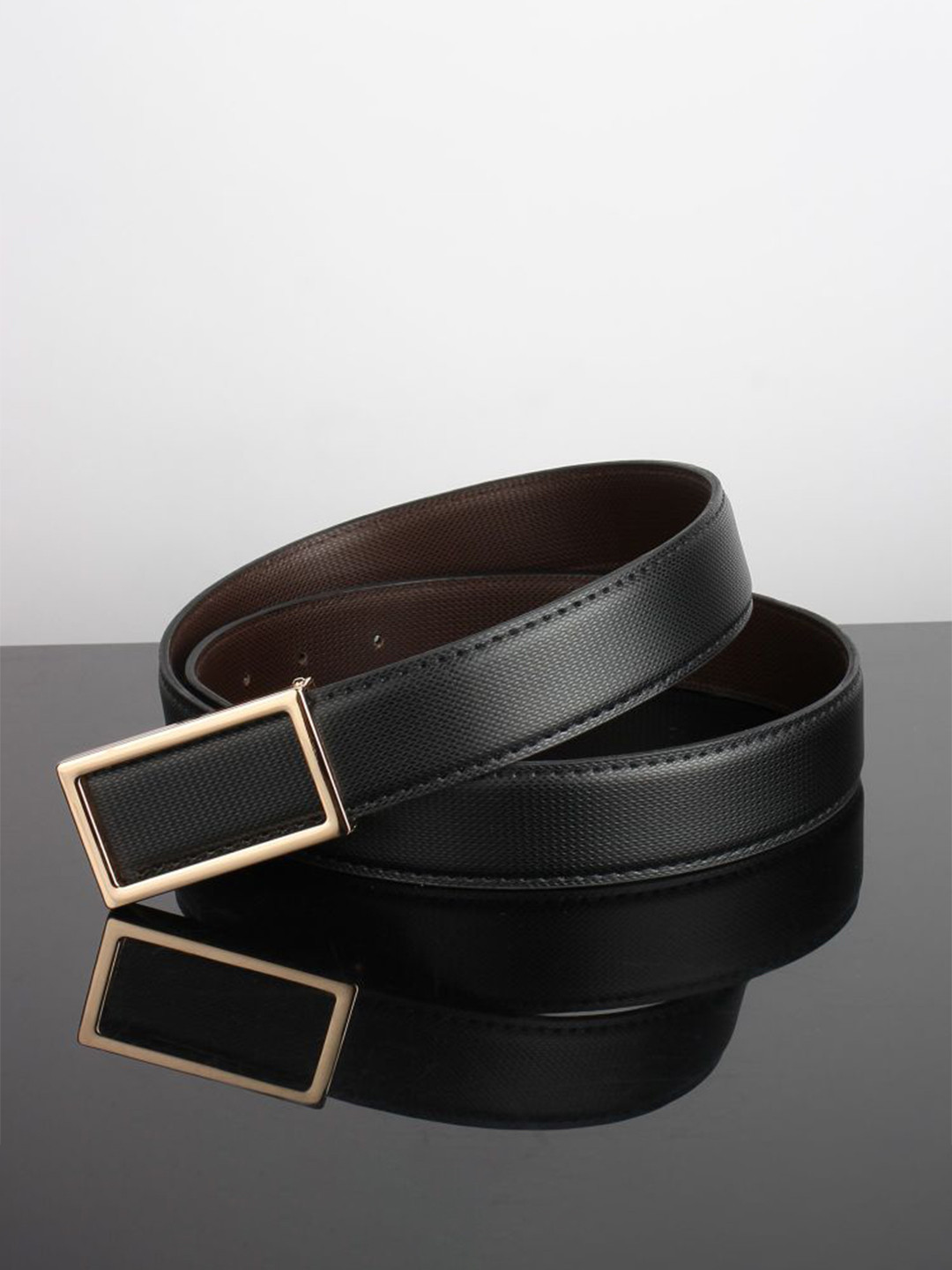 Buy Kastner Men Synthetic Leather Push Pin Formal Belt - Belts for Men ...