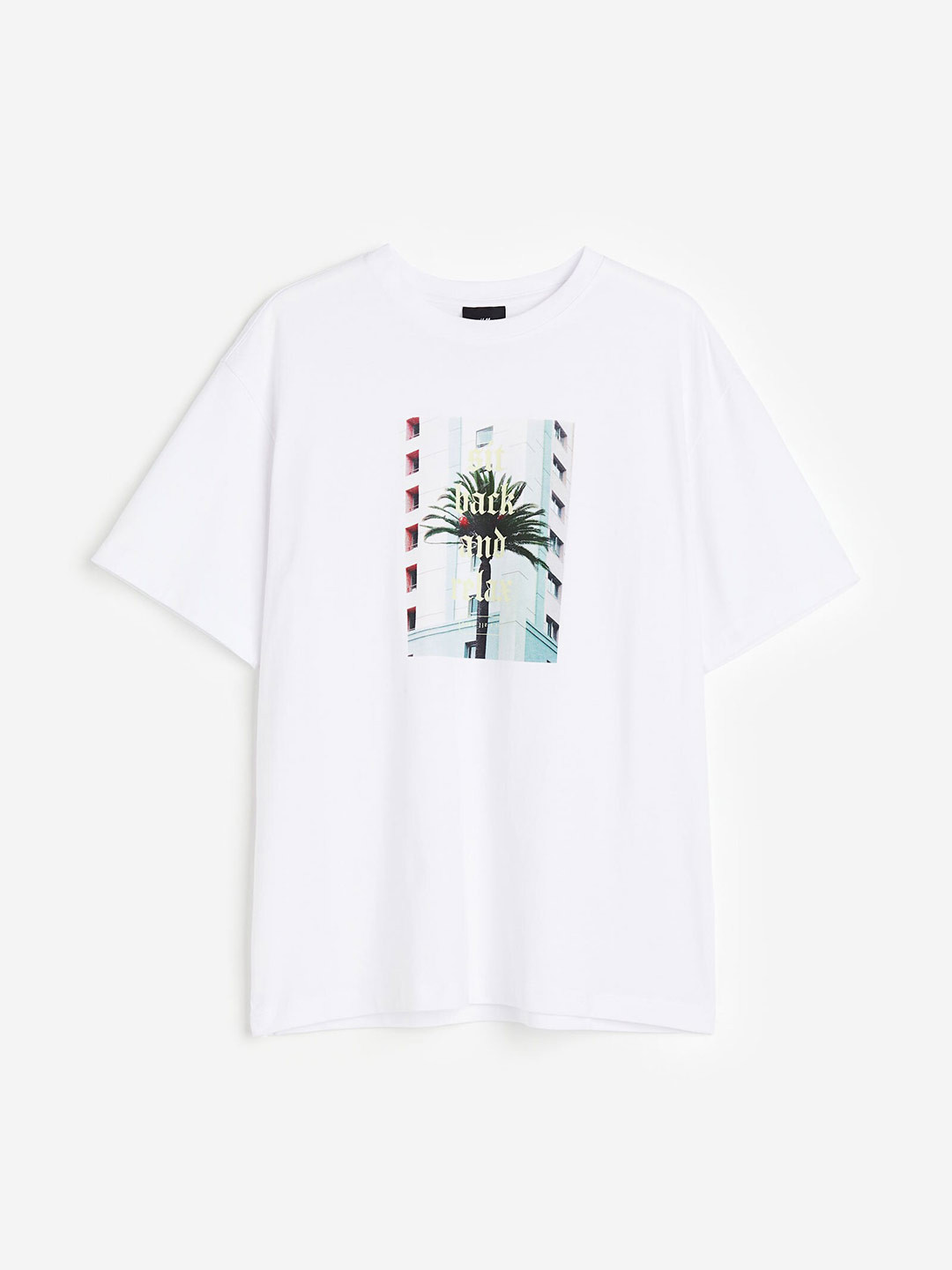 Buy H M Men Relaxed Fit Printed T Shirt Tshirts For Men 22846626 Myntra