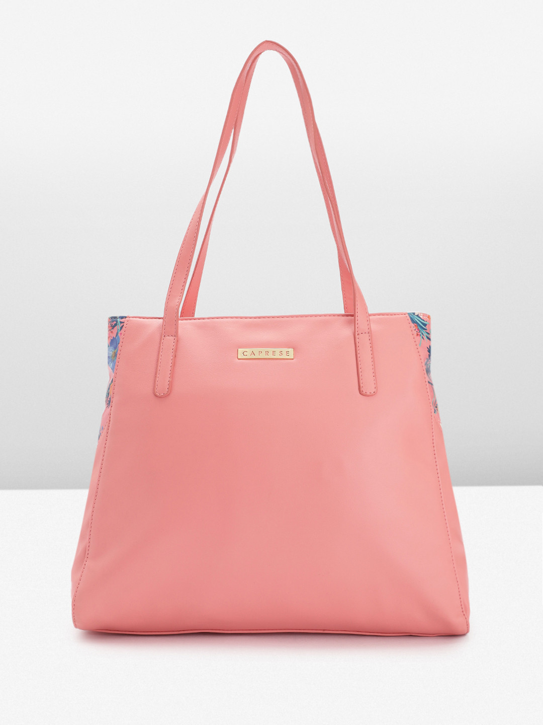 Buy Caprese Side Floral Print Structured Shoulder Bag - Handbags for ...