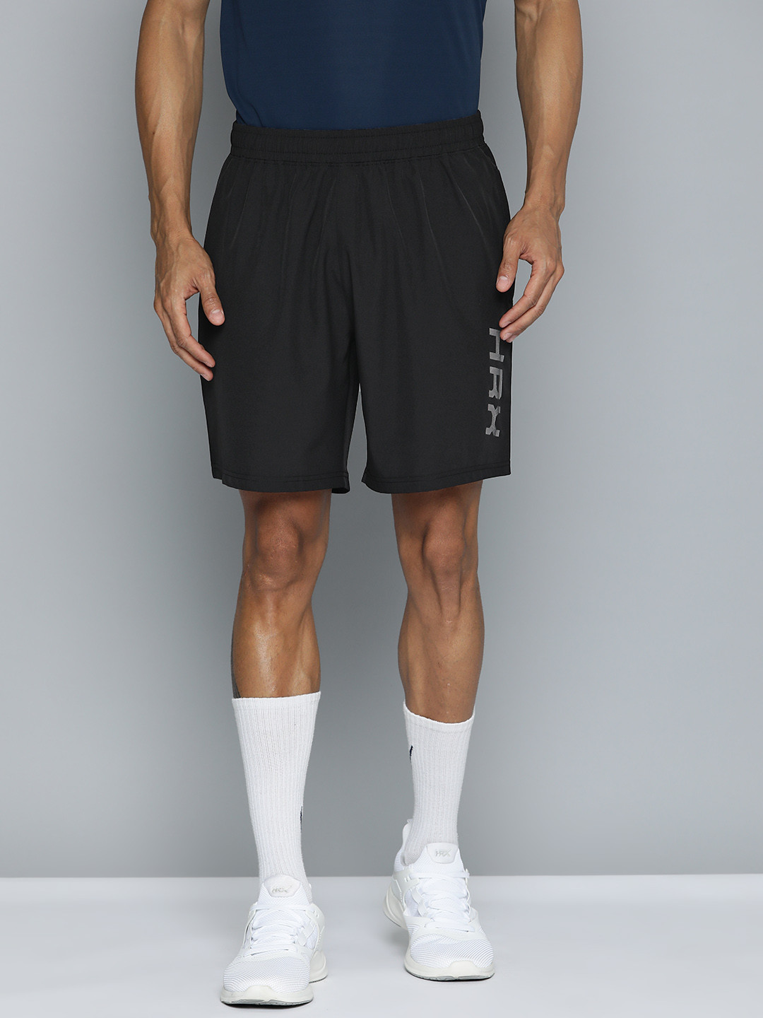 Buy HRX By Hrithik Roshan Men Typography Printed Rapid Dry Sports ...