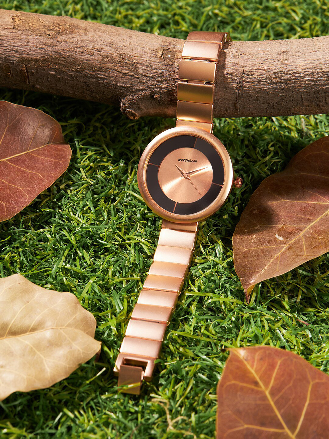 Buy WATCHSTAR Women Stainless Steel Bracelet Style Straps Watch Mate ...