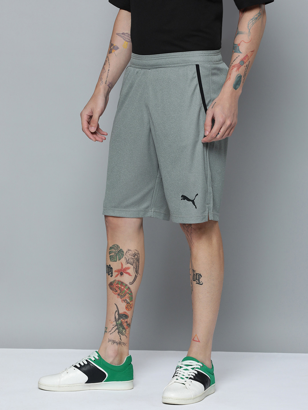 Buy Puma Men DryCELL RTG Interlock 10" Regular Fit Shorts - Shorts for ...