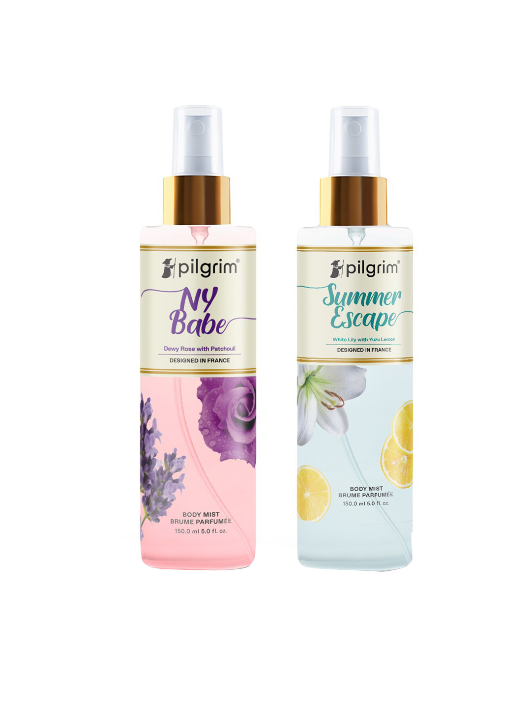 Buy Pilgrim Set Of 2 NY Babe & Summer Escape Long Lasting Fragrance ...
