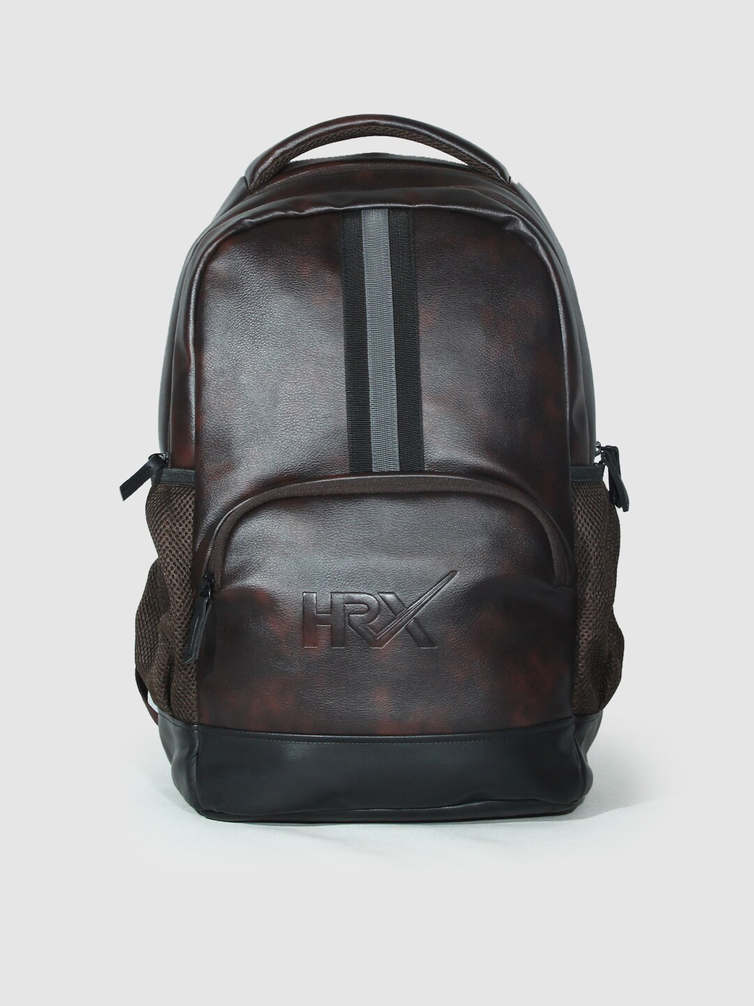 Buy HRX By Hrithik Roshan Patterned PU Backpack - Backpacks for Unisex ...