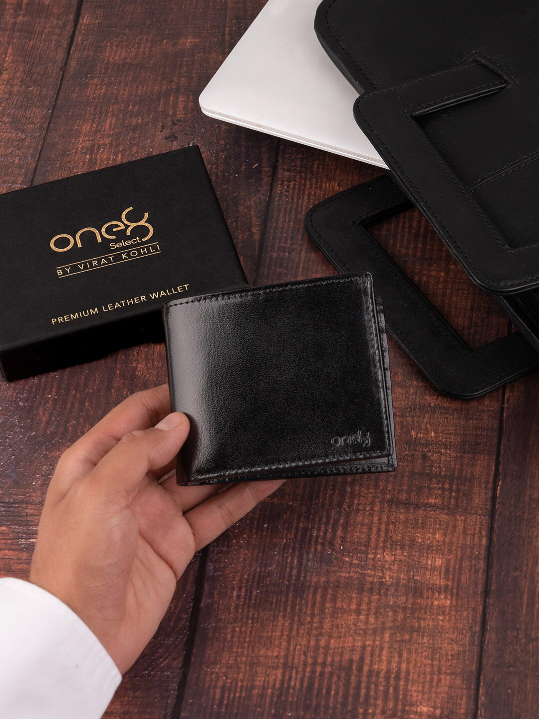 Buy One8 Men Lightweight Leather Two Fold Wallet With SIM Card Holder ...
