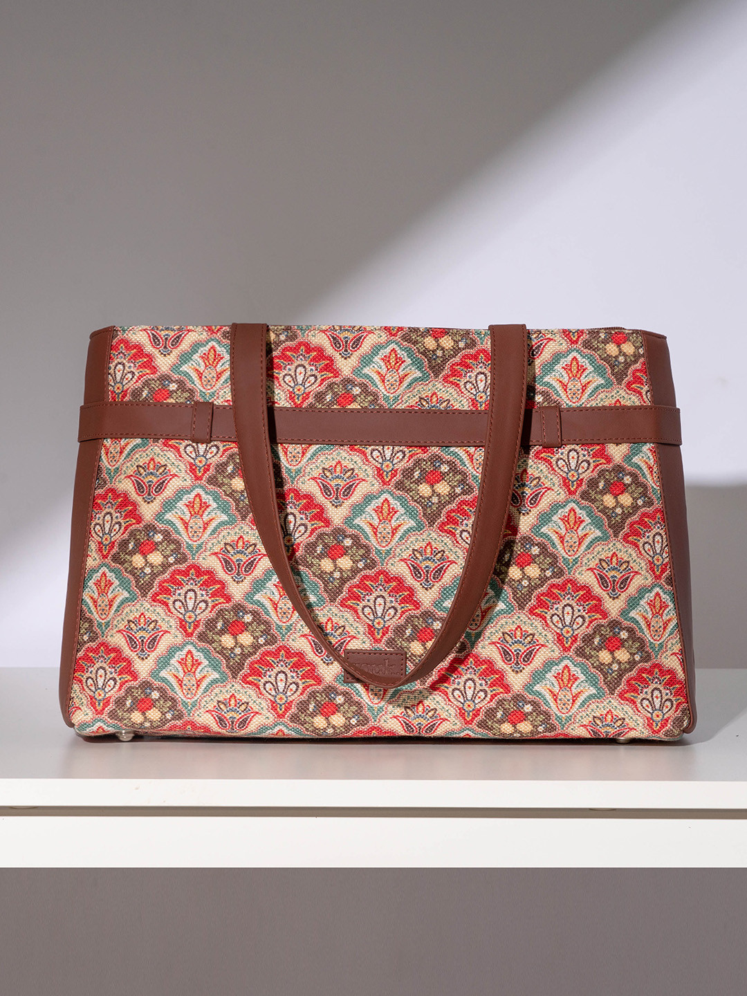 Buy ZOUK Ethnic Motifs Printed Shopper Sling Bag - Handbags for Women ...