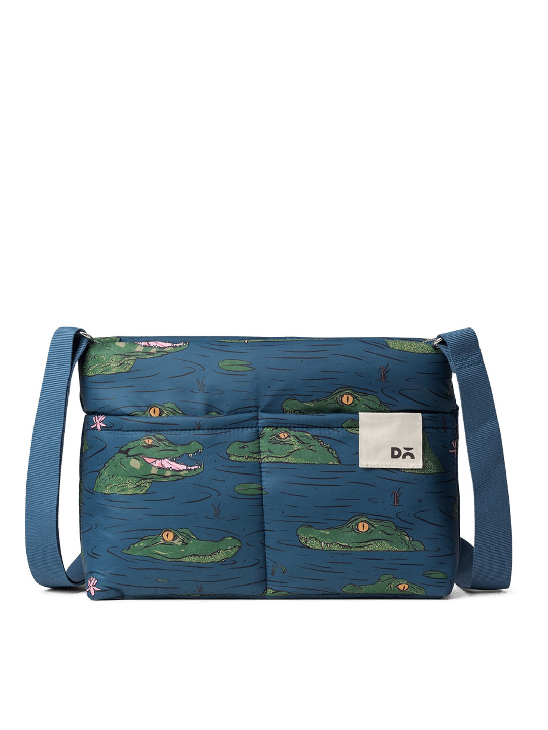 Buy DailyObjects Printed Structured Sling Bag With Quilted - Handbags ...