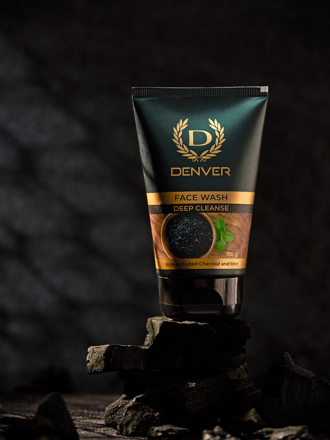 Buy Denver Deep Cleanse Face Wash With Activated Charcoal & Mint 100g ...