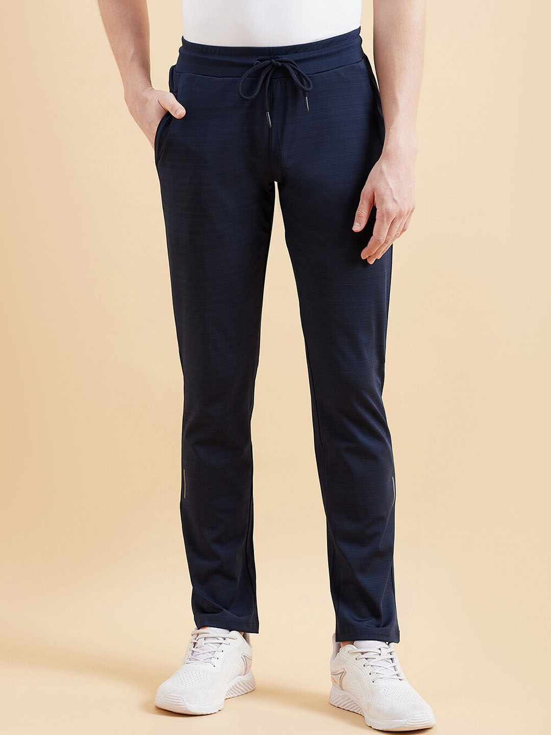 Buy Sweet Dreams Men Navy Blue Dry Fit Track Pant Track Pants For Men
