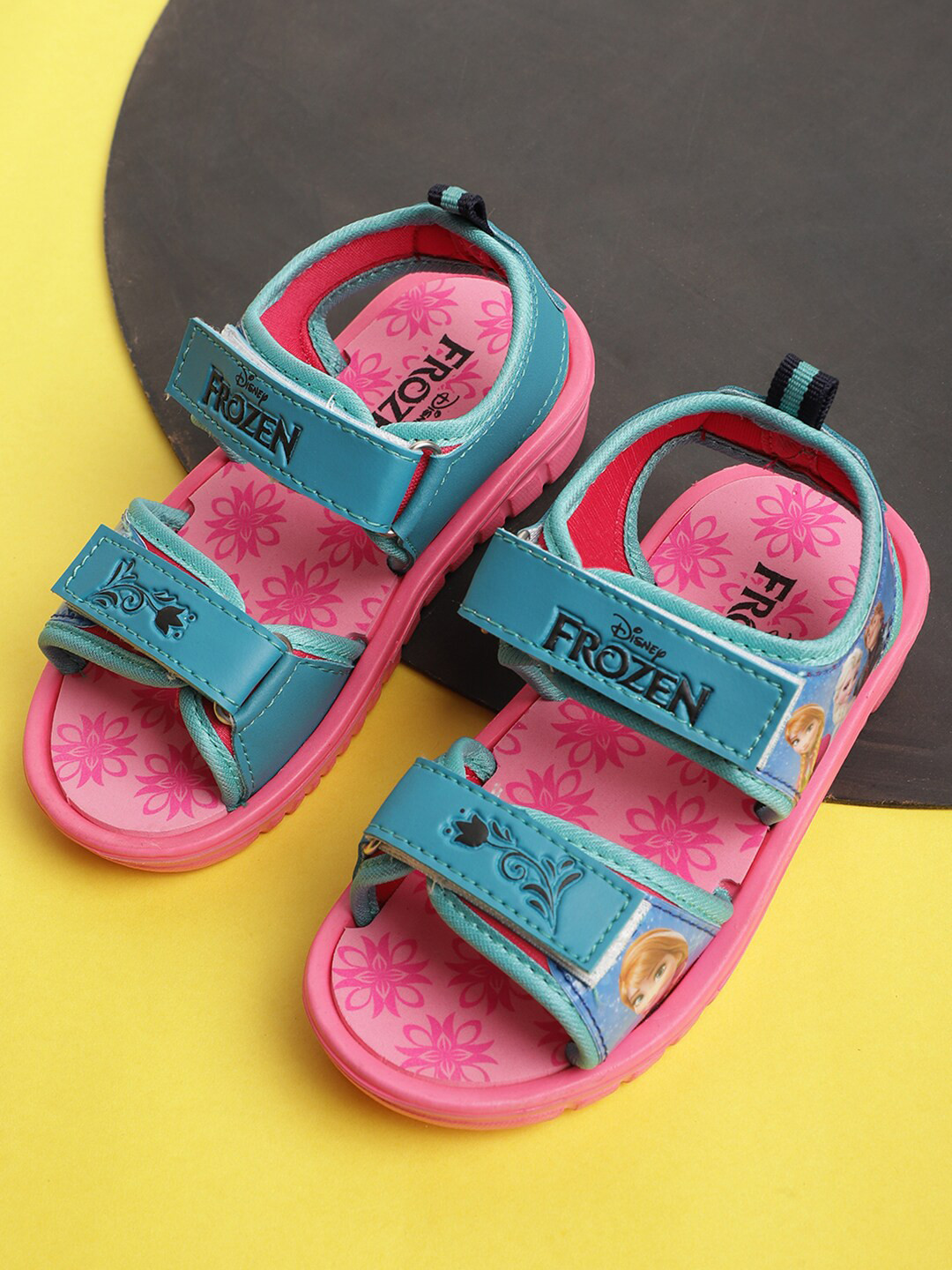 Buy Kids Ville Girls Frozen Printed Comfort Sandals - Sandals for Girls ...