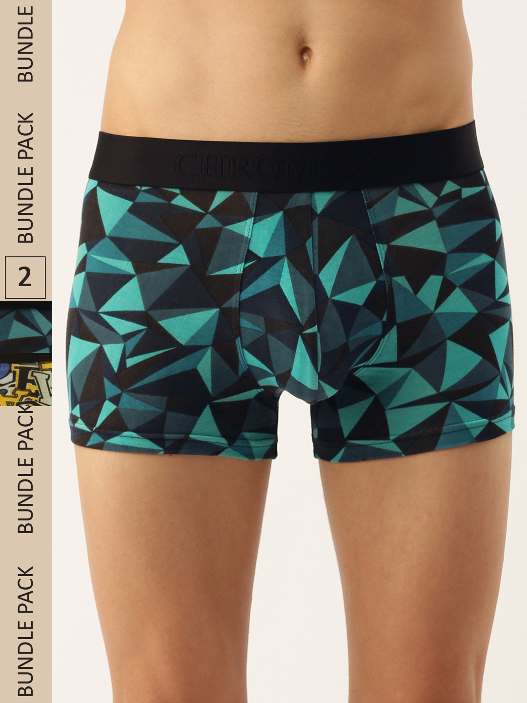Buy Chromozome Men Pack Of 2 Ultra Premium Printed Trunks 8902733641340 ...