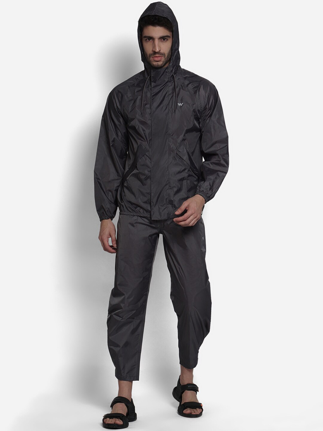 Buy Wildcraft Men Hooded Waterproof Rain Suit - Rain Suit for Men ...