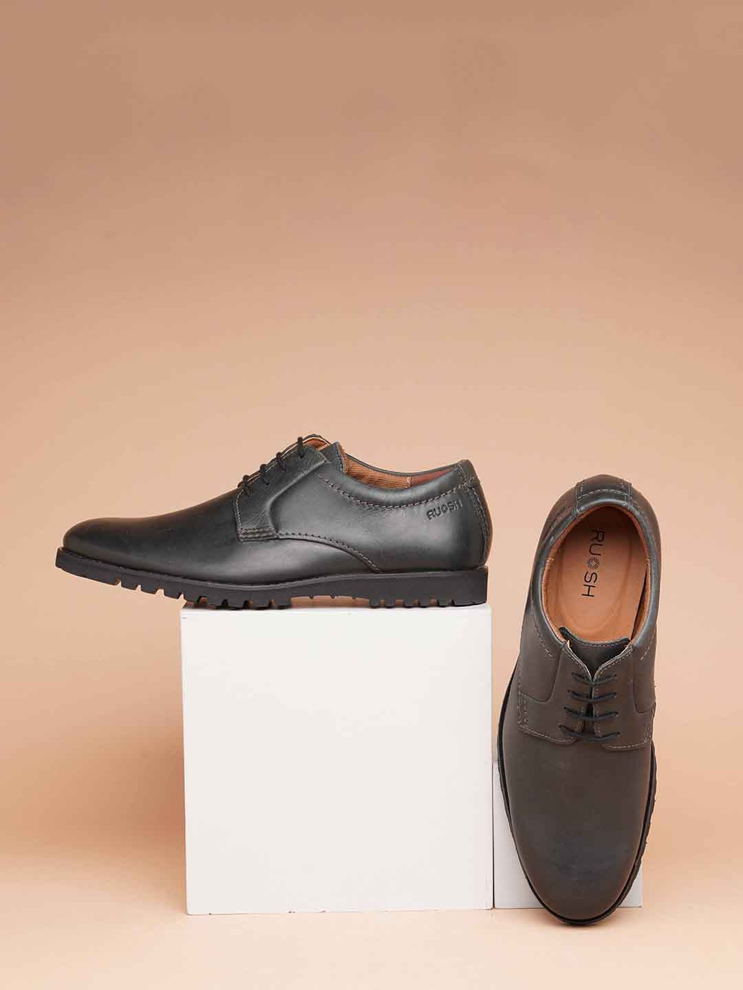Buy Ruosh Men Comfort Insole Leather Derbys - Casual Shoes for Men ...