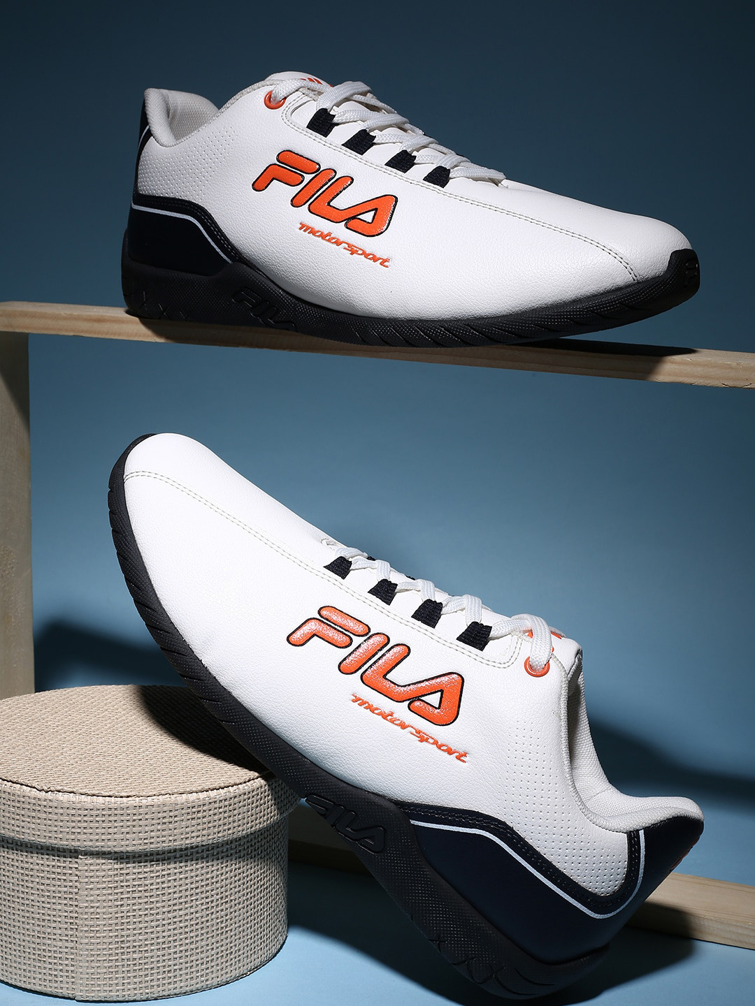 Buy FILA Men ASTRID Memory Foam Insole Contrast Sole Sneakers - Casual ...