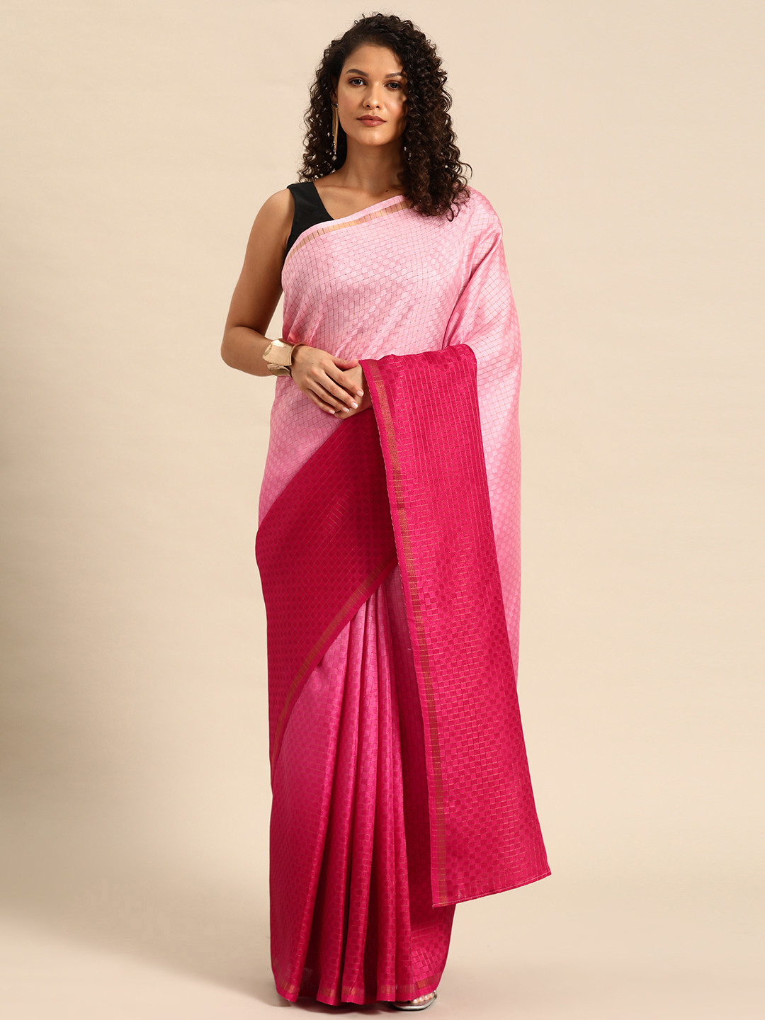Buy HERE&NOW Ombre Ready To Wear Saree - Sarees for Women 22934922 | Myntra