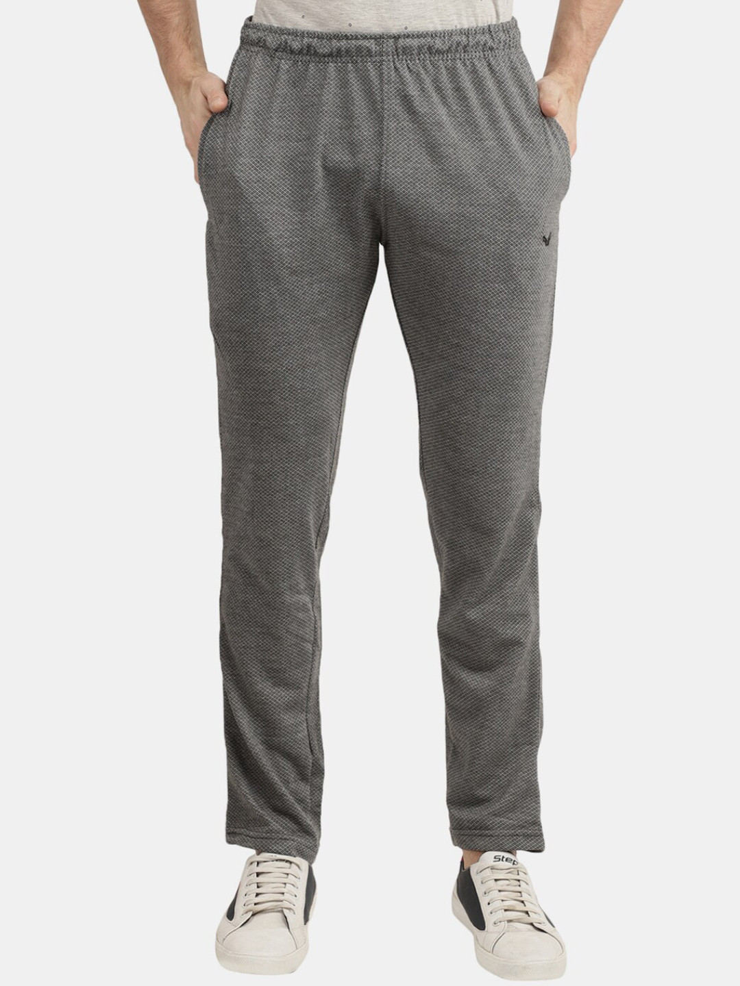 Buy V Mart Men Self Design Jacquard Track Pants - Track Pants for Men ...